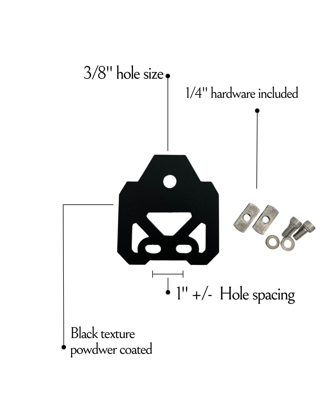 Overland Roof Rack NMO Antenna Mount For GMRS / HAM Radios - 3/4" or 3 ...